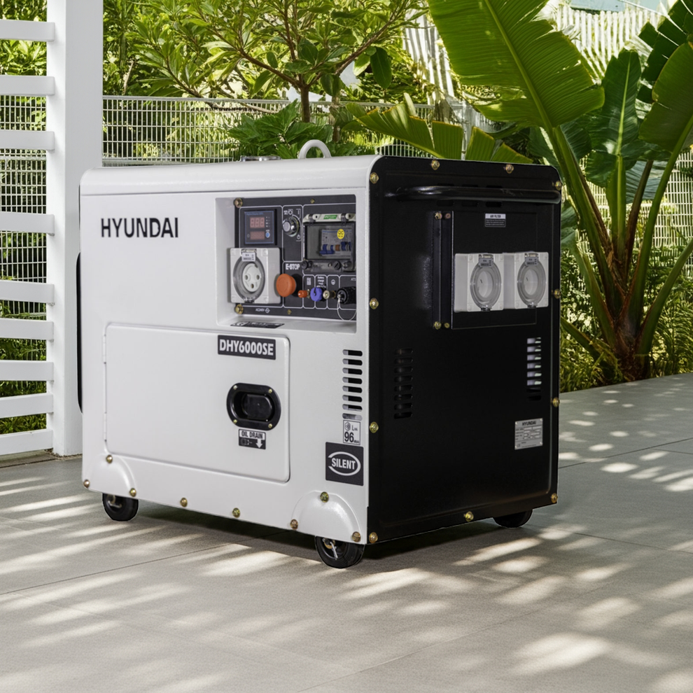 Best Selling Hyundai 6.5kVA Diesel Generator – Inertia Energy Projects